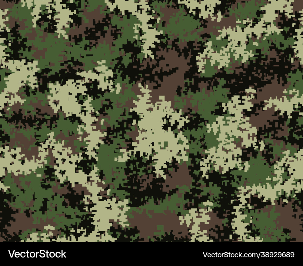 Modern Camouflage Pattern Royalty Free Vector Image