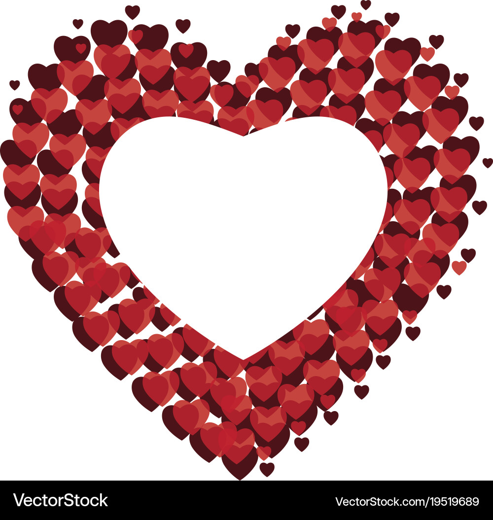 Red heart Royalty Free Vector Image - VectorStock