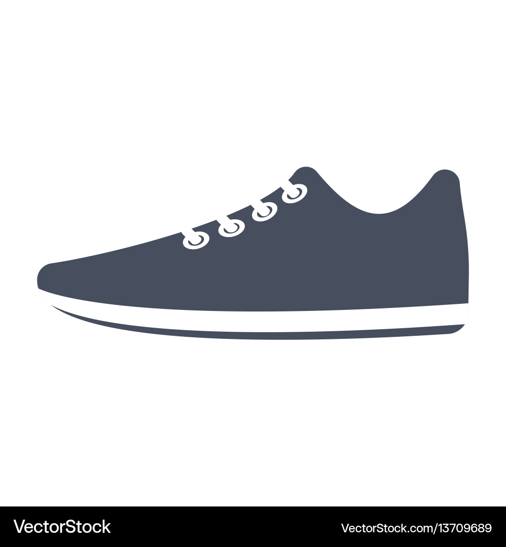 Sport shoes icon Royalty Free Vector Image - VectorStock