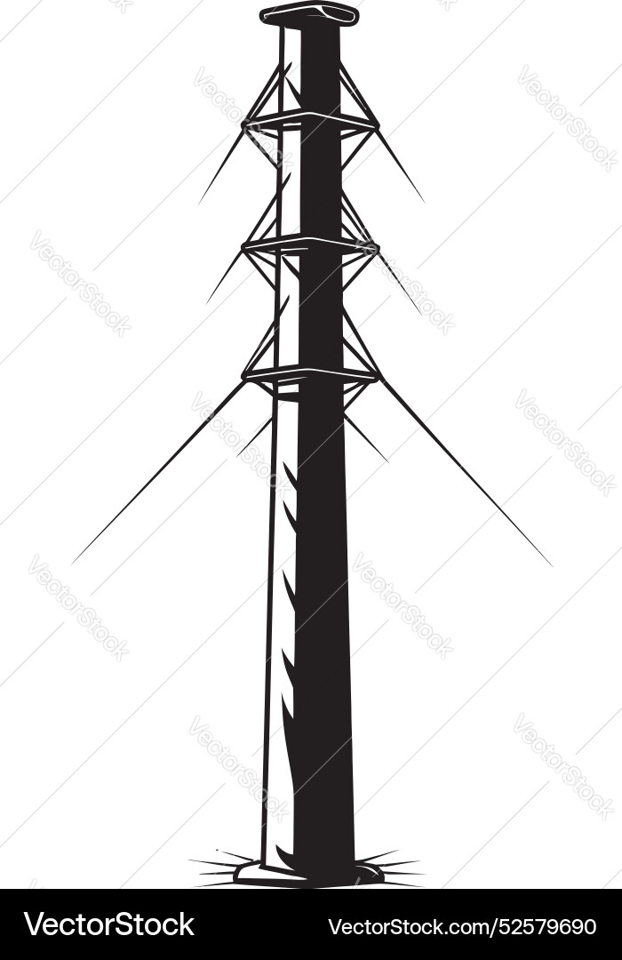 Energyexemplar iconic emblem for high voltage Vector Image