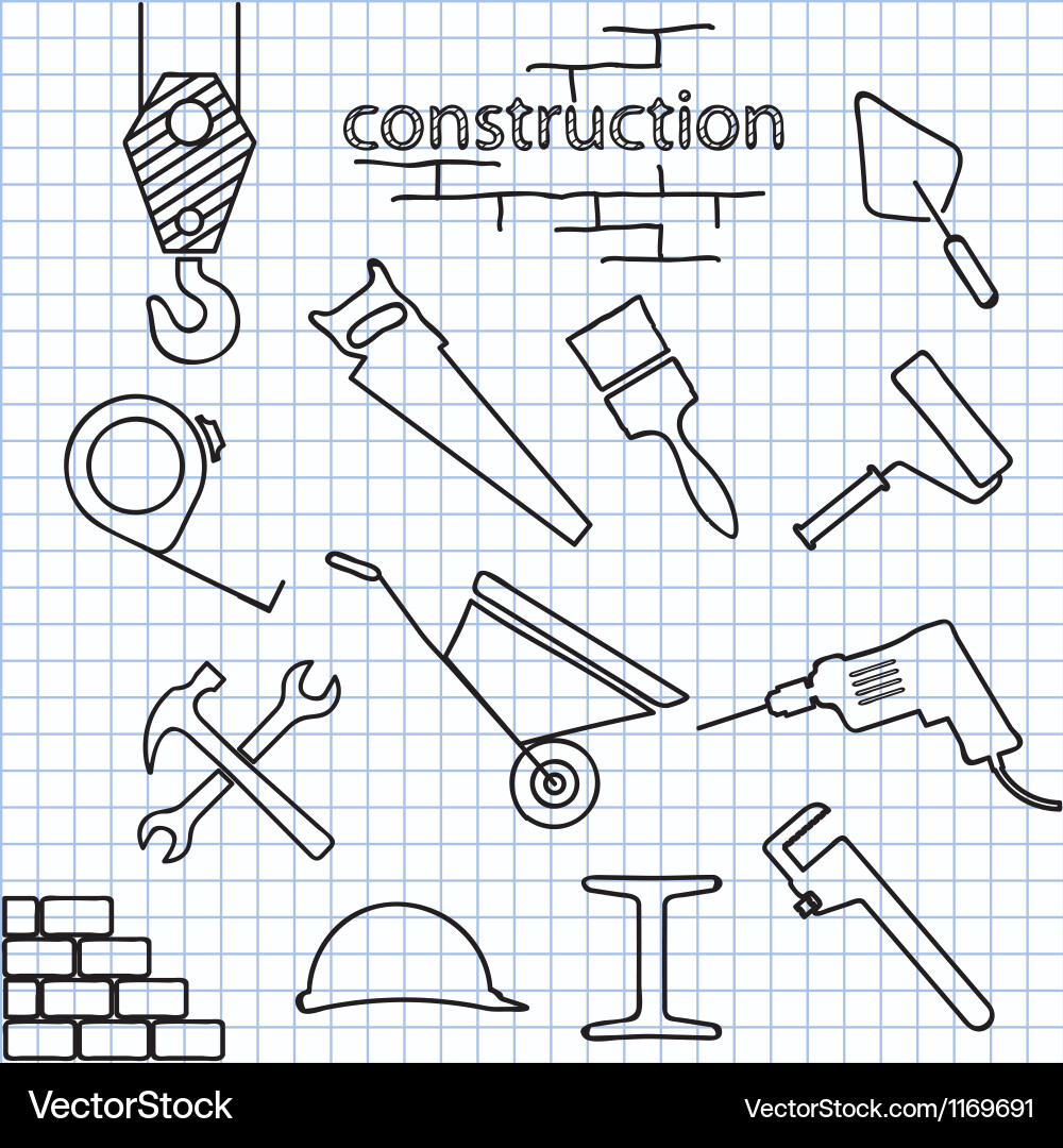 Construction Royalty Free Vector Image - VectorStock