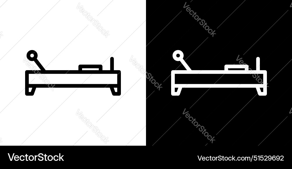 Reformer icon set in black filled and outlined Vector Image