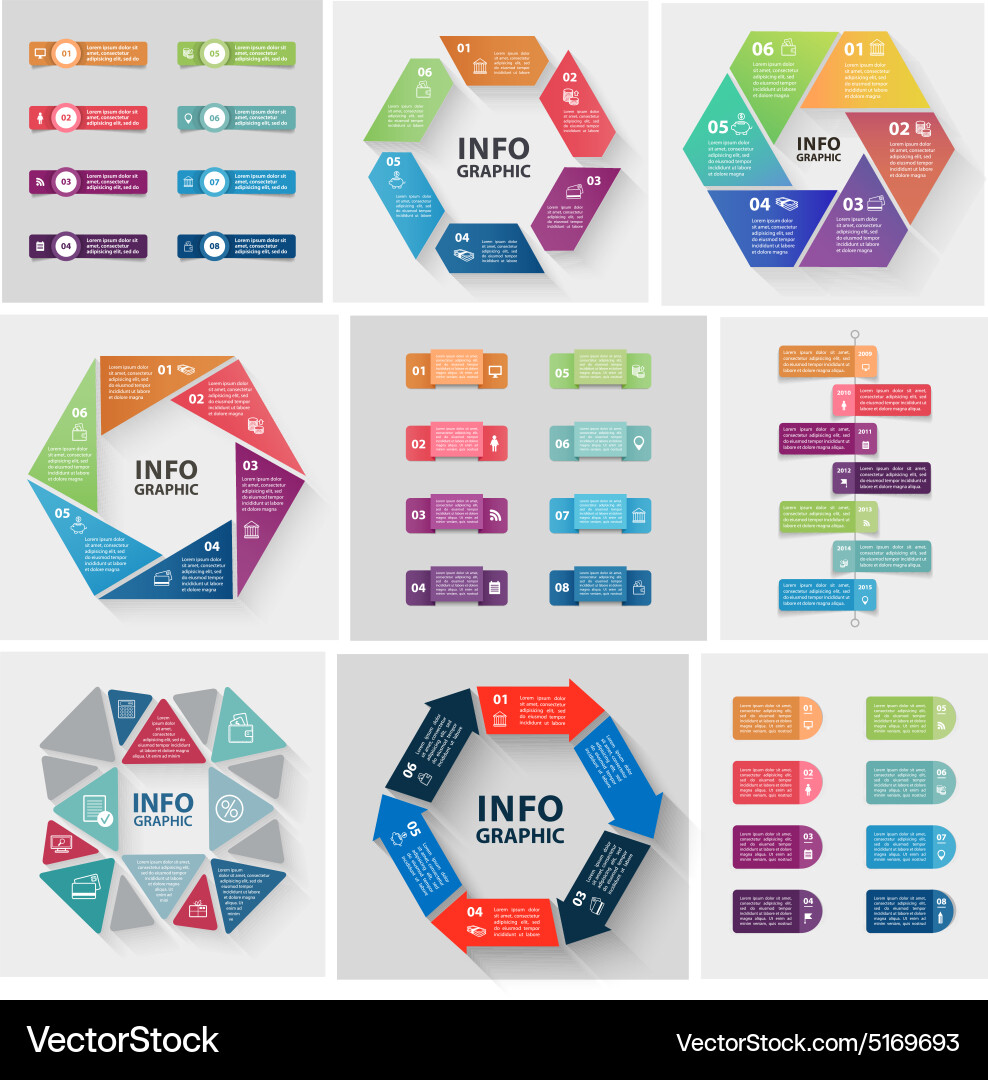 Paper Triangle Labels & Stickers Royalty Free Vector