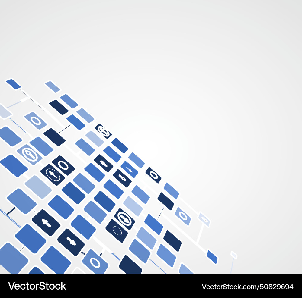 Abstract internet computer technology business Vector Image