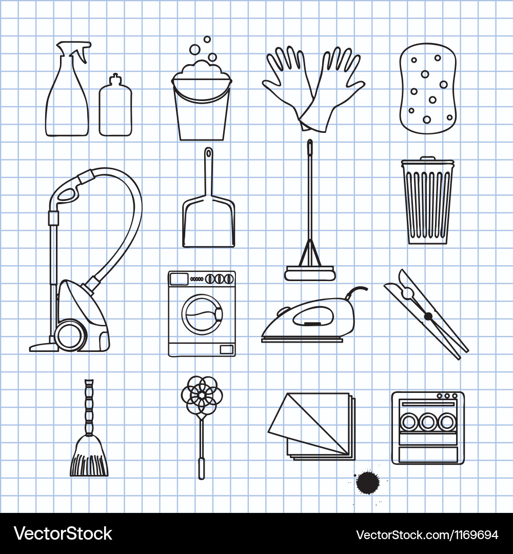 Cleaning Royalty Free Vector Image - VectorStock