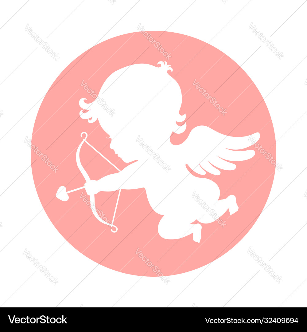 Cupid sign Royalty Free Vector Image - VectorStock
