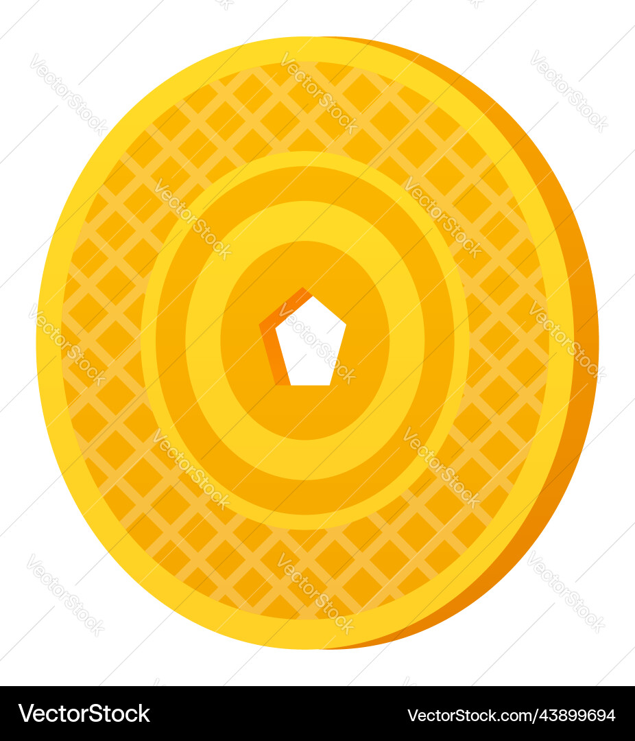 Passing token in the subway - modern flat design Vector Image