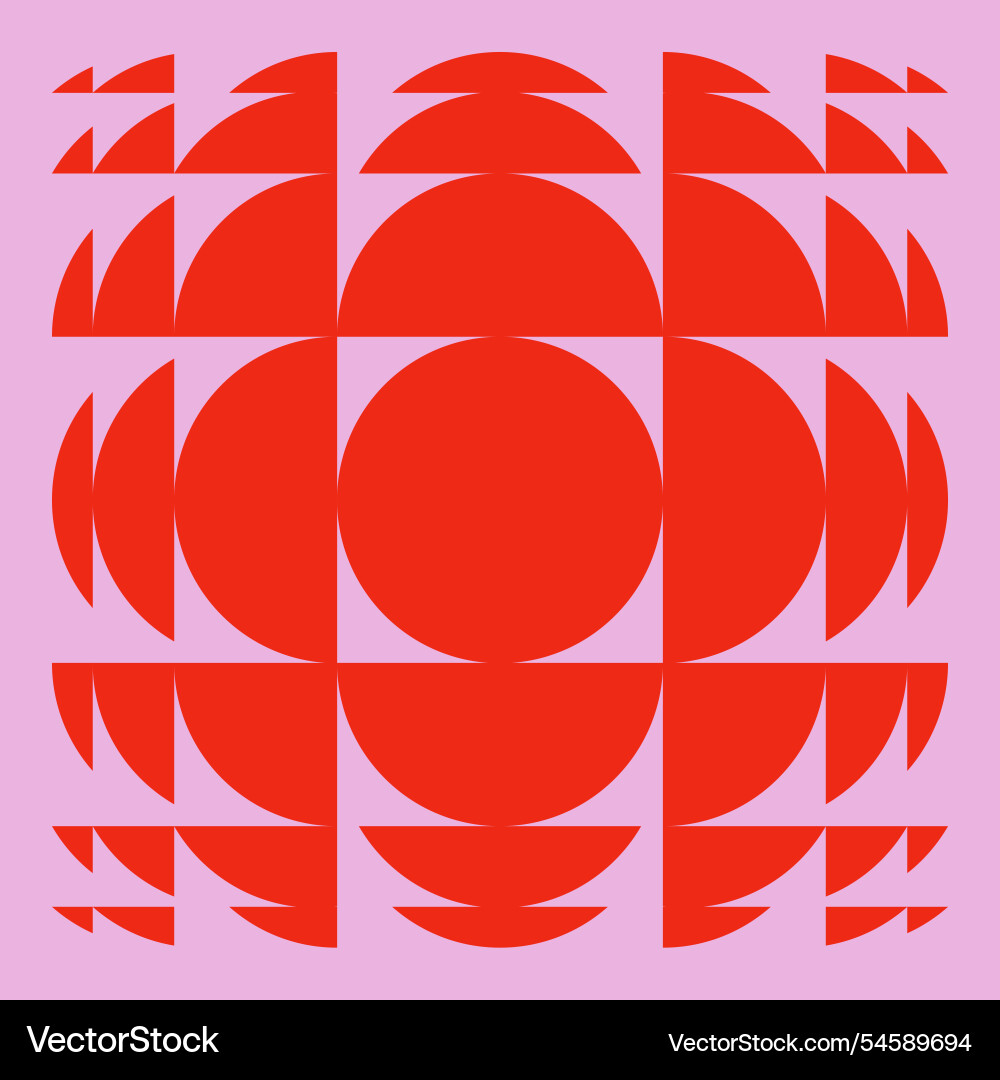 Square aesthetic optical geometry pattern Vector Image