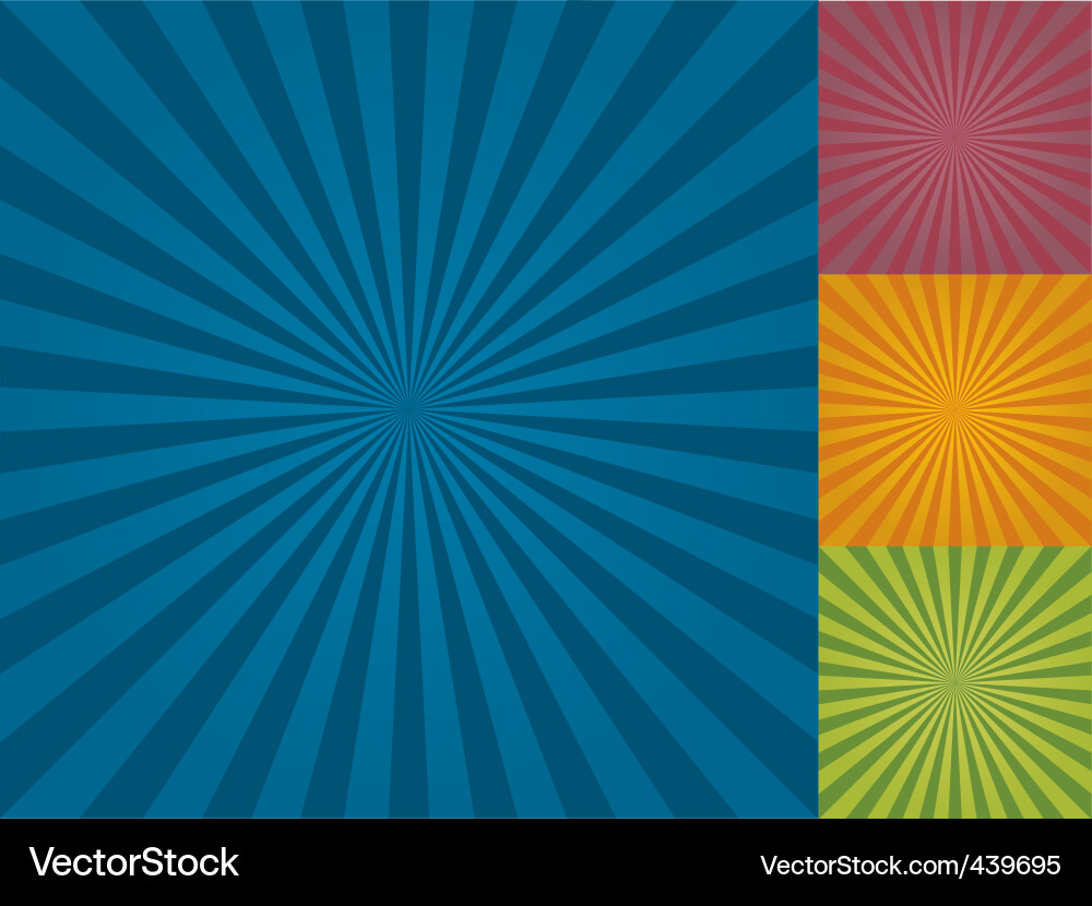 Radial background Royalty Free Vector Image - VectorStock