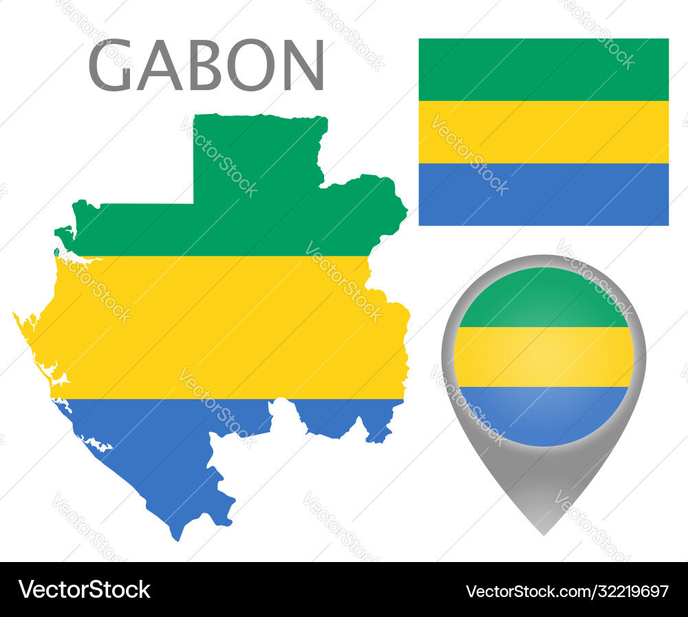 Gabon Royalty Free Vector Image - VectorStock