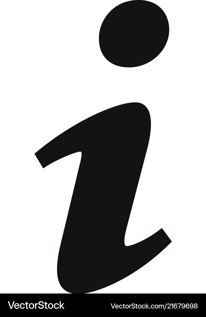 Information icon info help faq inform symbol Vector Image