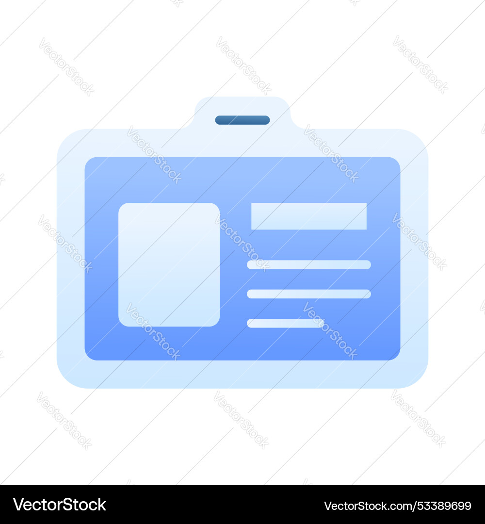 Id card Royalty Free Vector Image - VectorStock