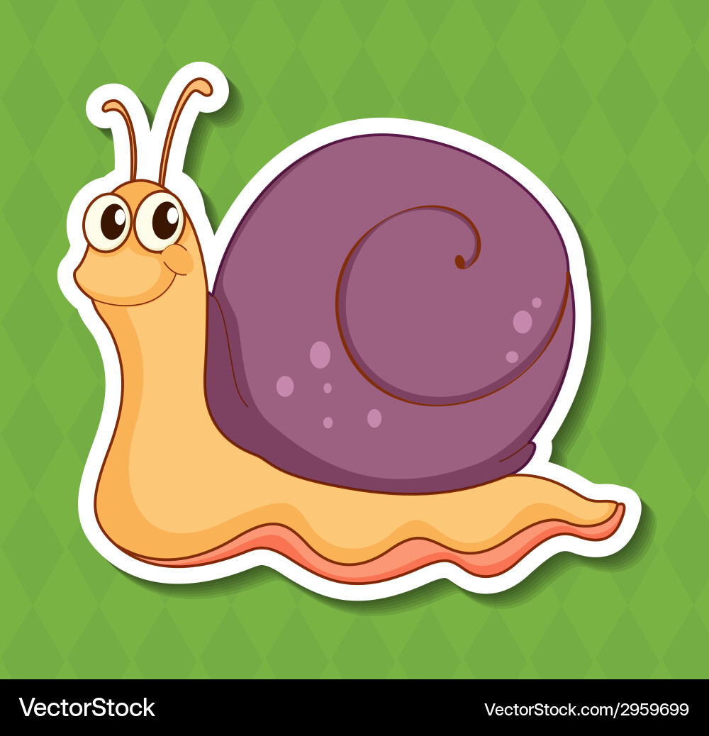 Snail Royalty Free Vector Image - VectorStock