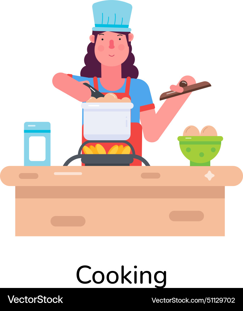 Cooking Royalty Free Vector Image - VectorStock
