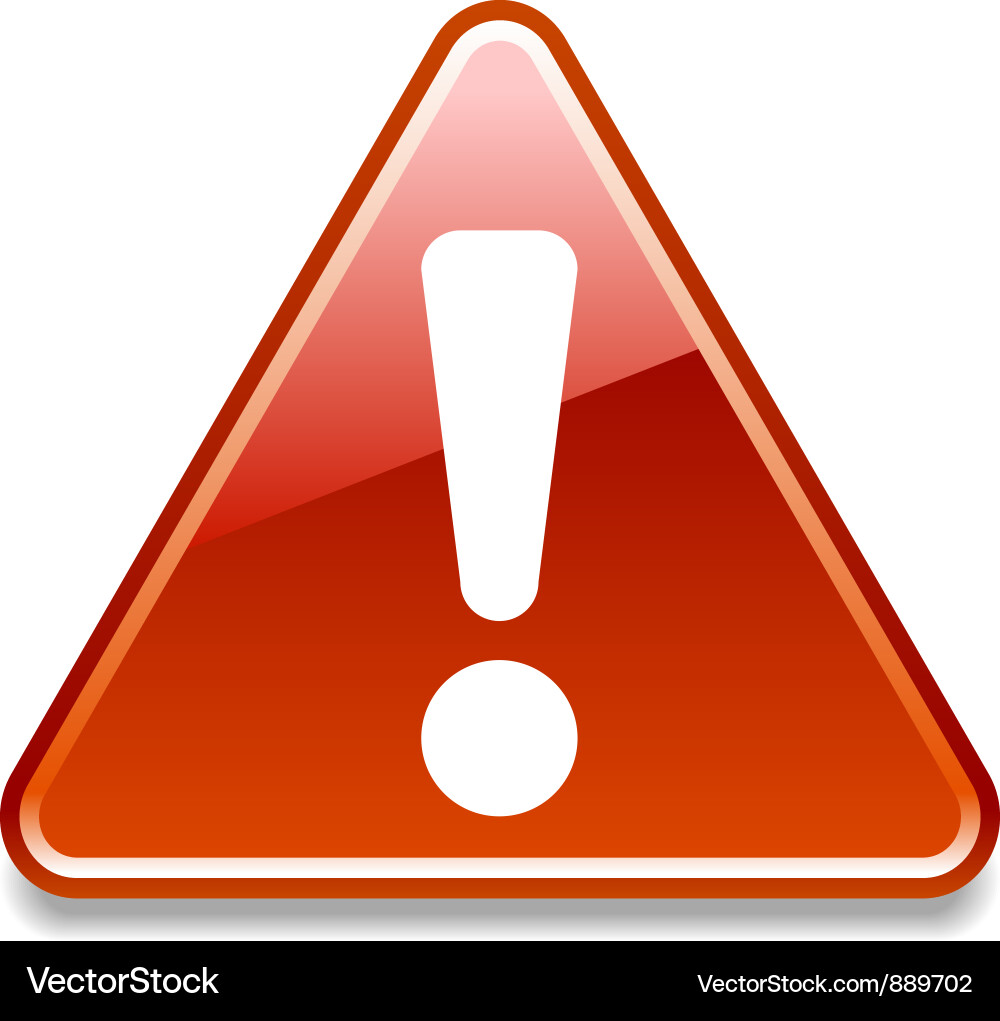 Exclamation mark Royalty Free Vector Image - VectorStock