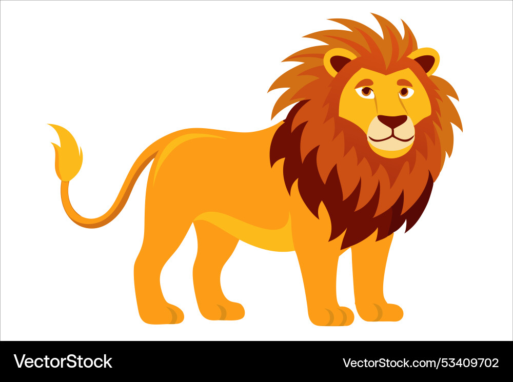 Lion 7 Royalty Free Vector Image - VectorStock