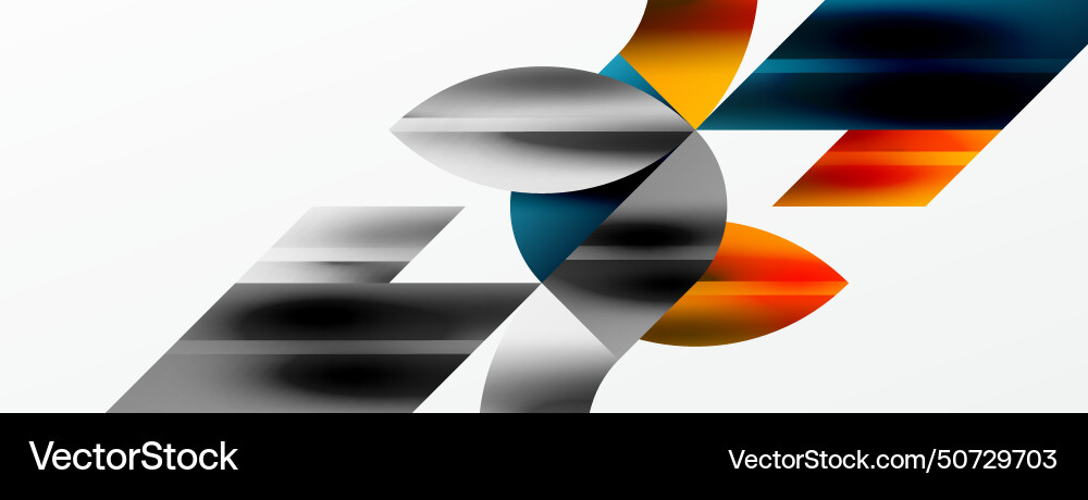 Geometric abstract background Royalty Free Vector Image