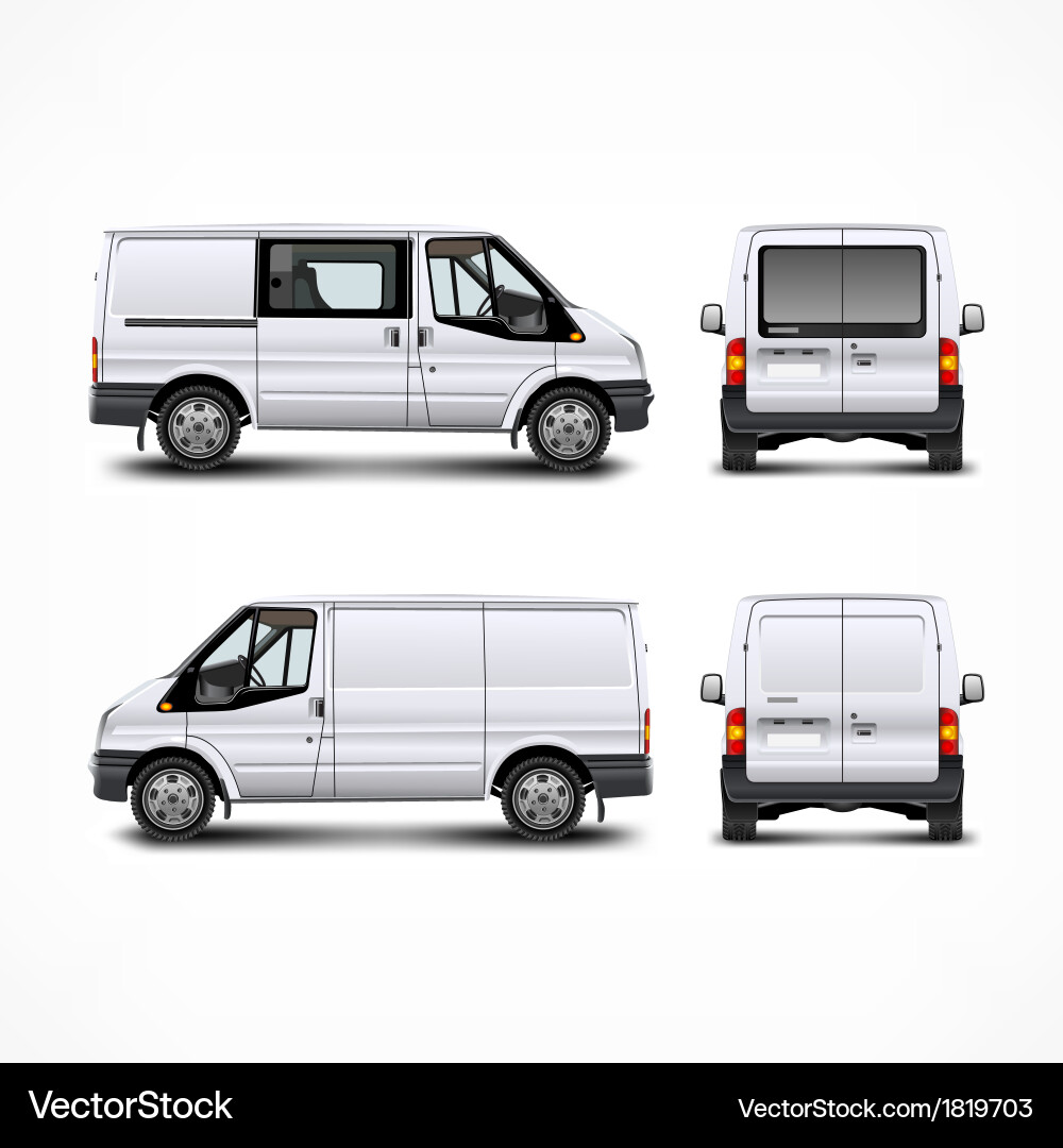 Minivan Royalty Free Vector Image - VectorStock