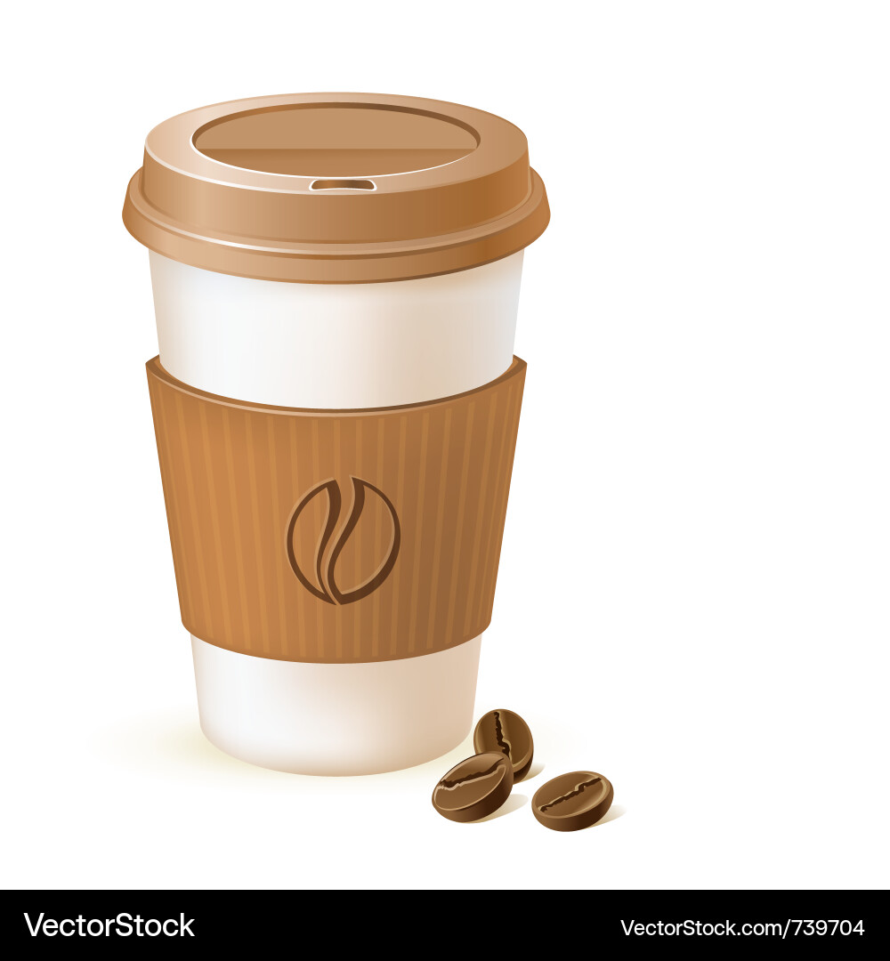 Coffee in paper cup store
