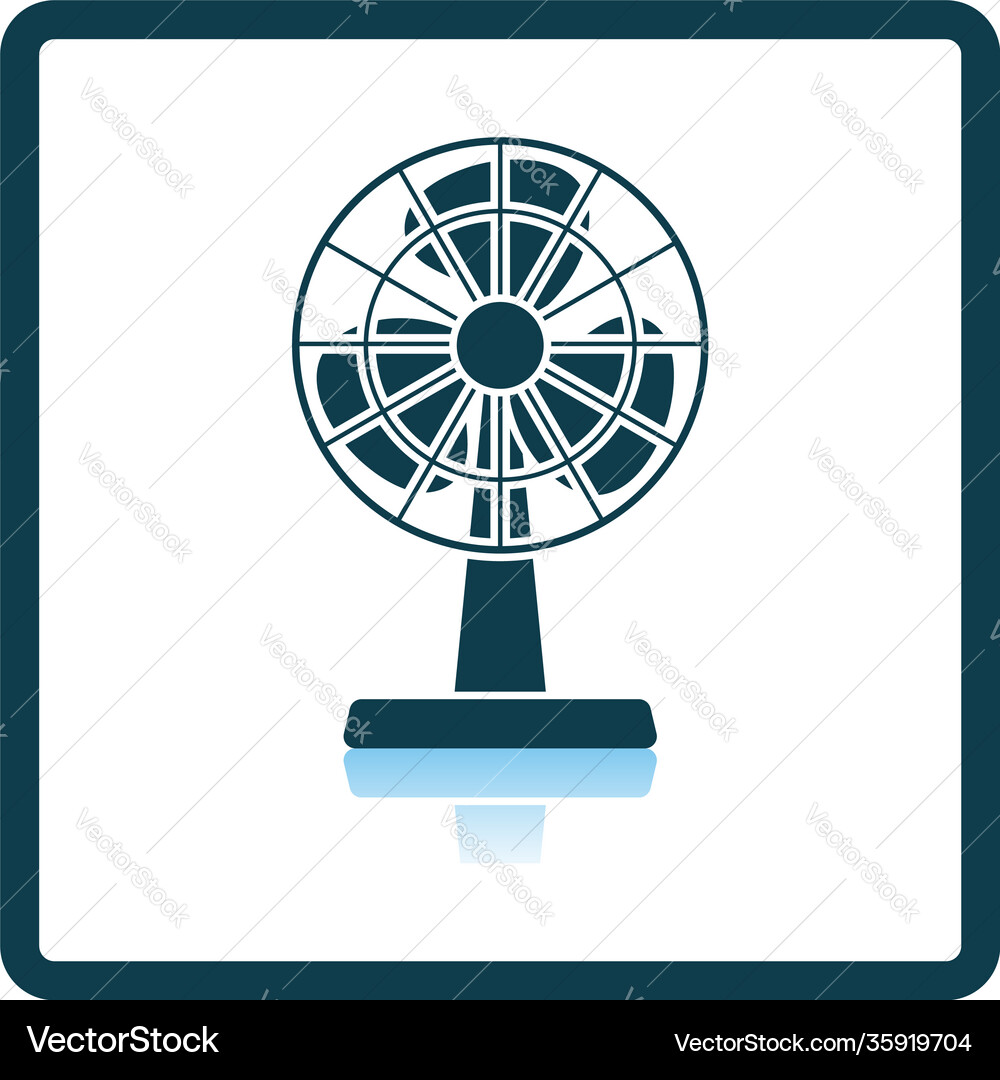 Electric fan icon Royalty Free Vector Image - VectorStock