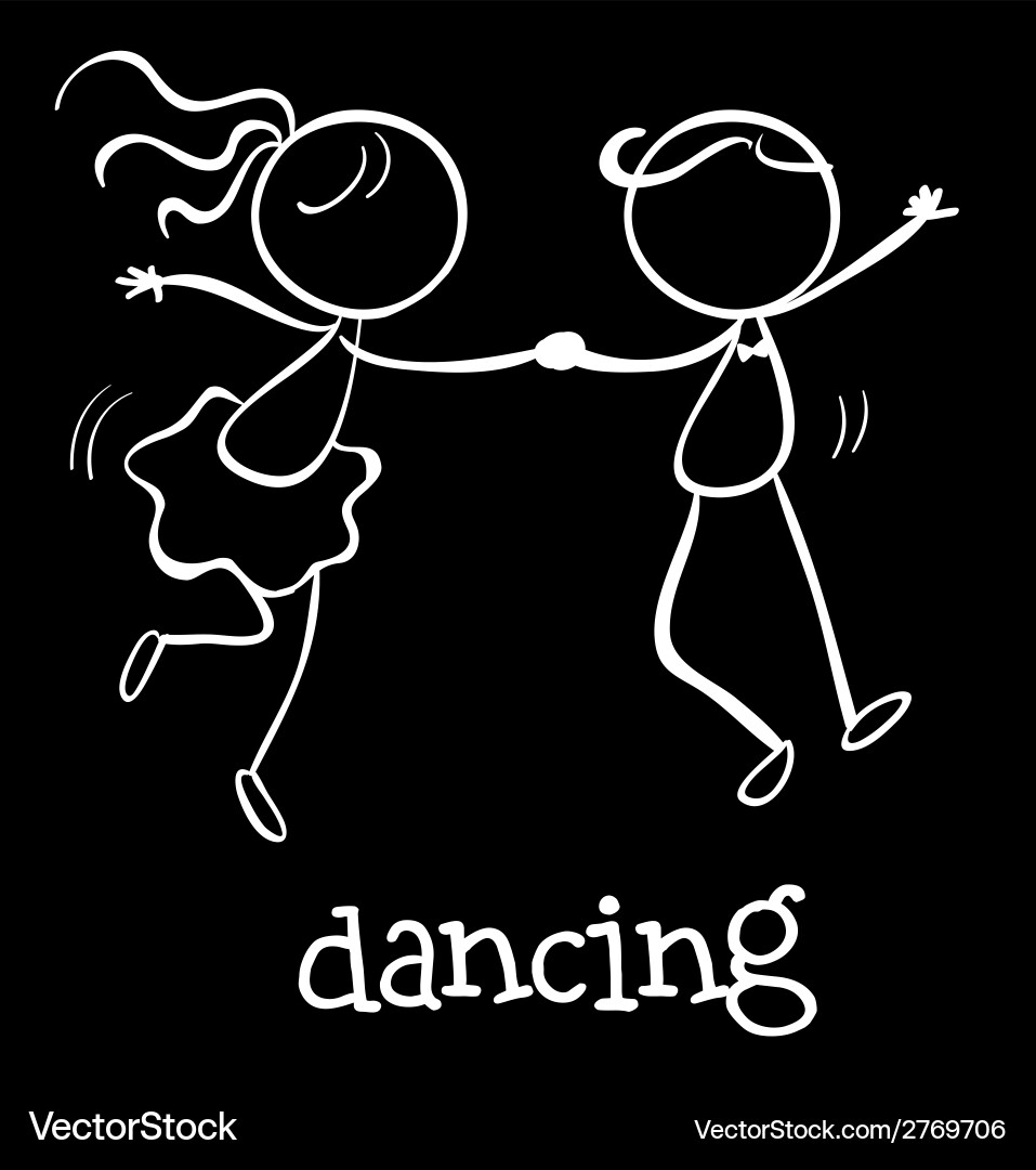 Dancing Royalty Free Vector Image - VectorStock