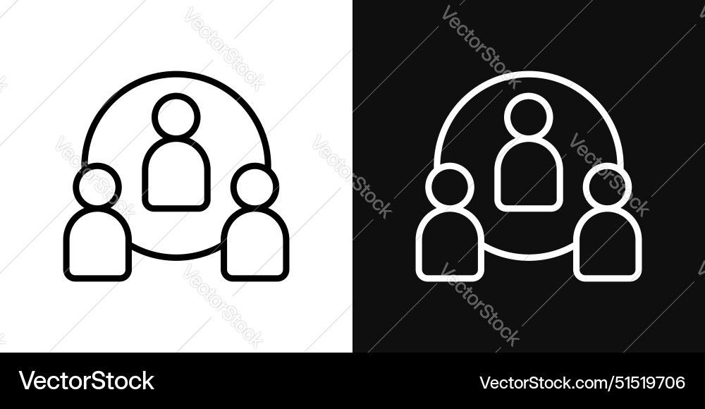 Mediator icon Royalty Free Vector Image - VectorStock