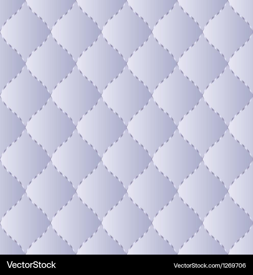 Quilted fabric Royalty Free Vector Image - VectorStock