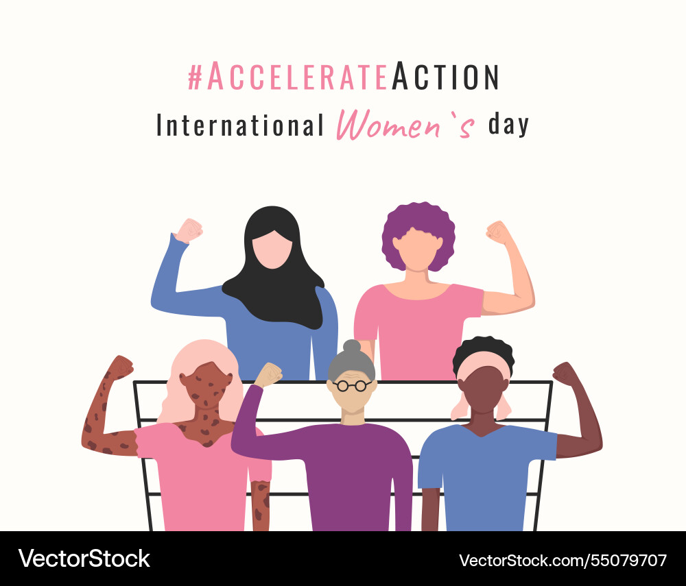 Accelerate action banner poster template Vector Image