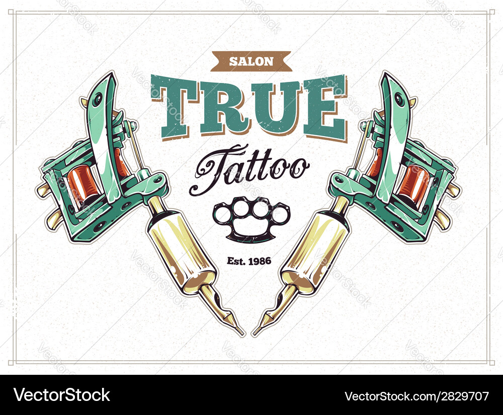 Tattoo print 1 Royalty Free Vector Image - VectorStock