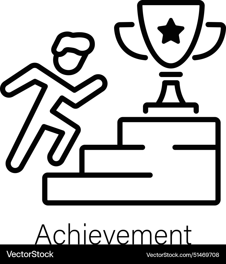 Achievement Royalty Free Vector Image - VectorStock