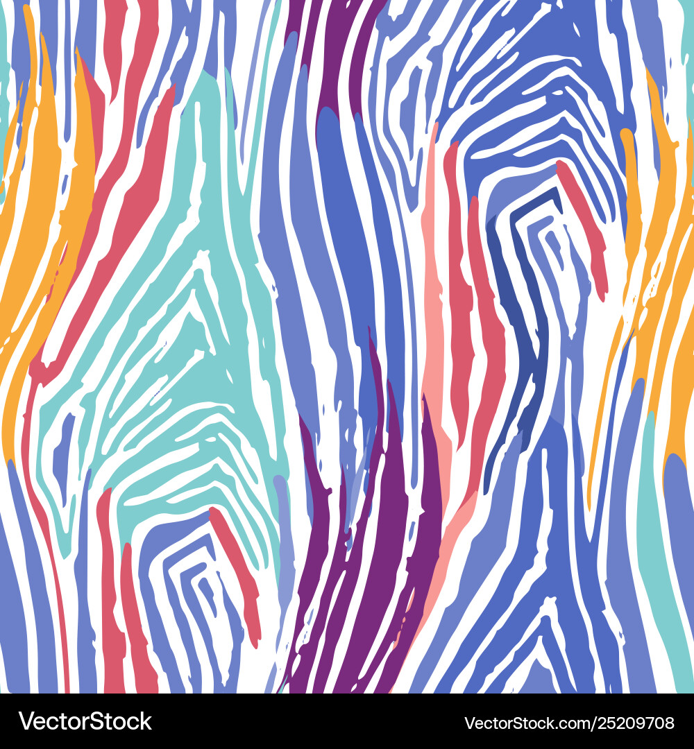 Bold Zebra Striped Pattern Royalty Free Vector Image