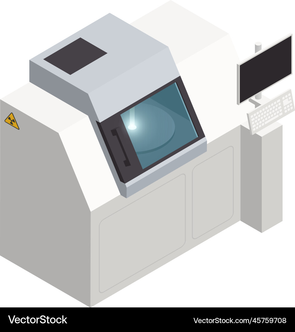 Semiconductor chip baking composition Royalty Free Vector