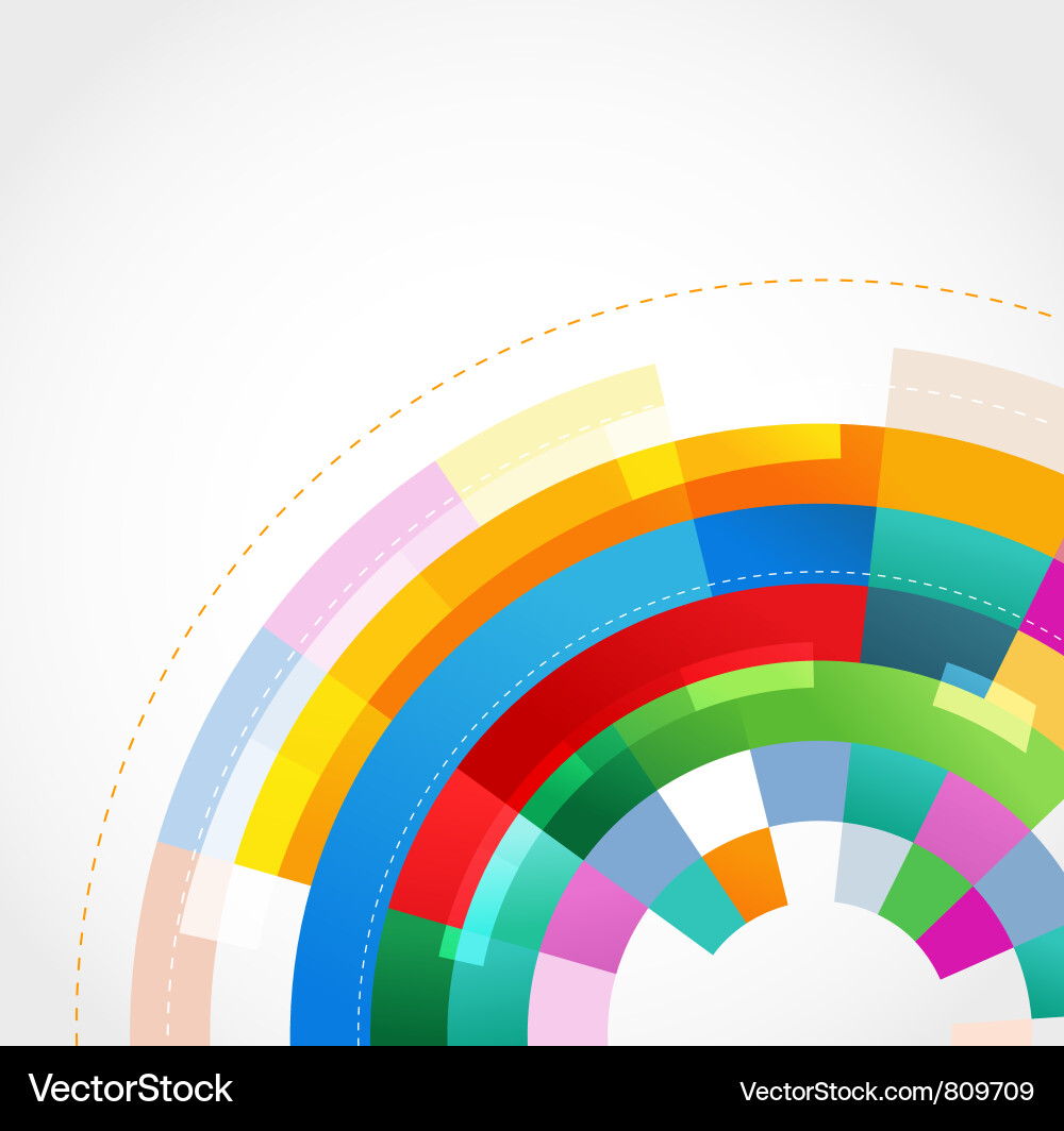 Colorful abstract template Royalty Free Vector Image