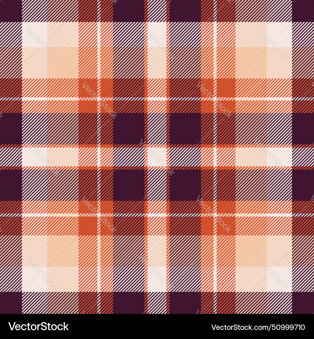 Background seamless fabric of pattern plaid Vector Image