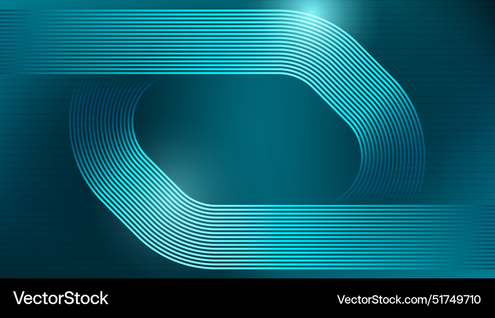 Geometric blue parallelogram stripes Royalty Free Vector