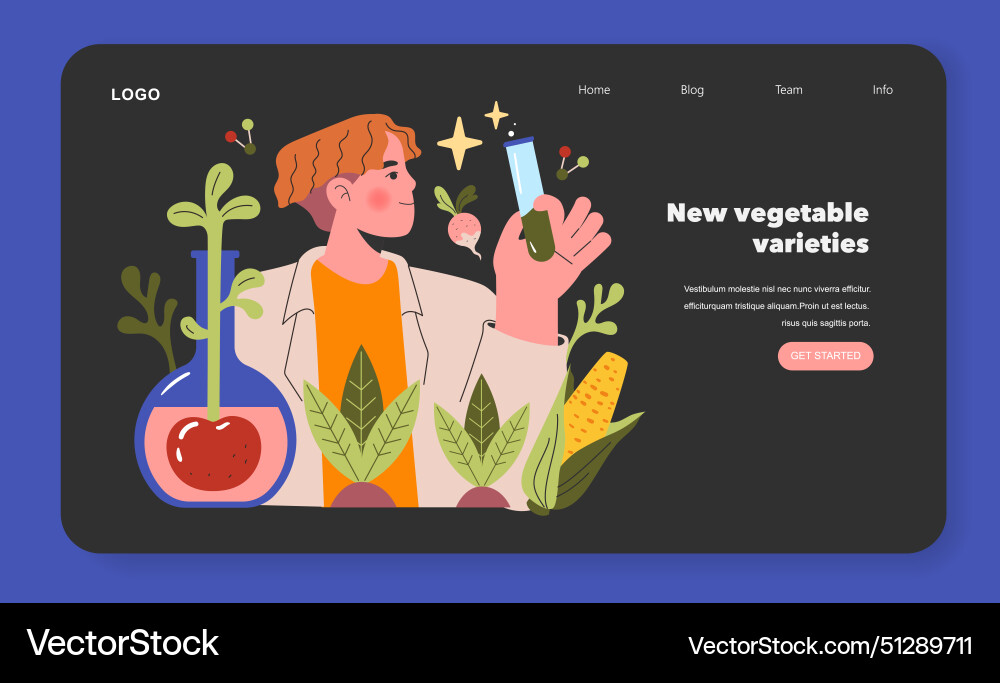 Emerging ingredients flat Royalty Free Vector Image