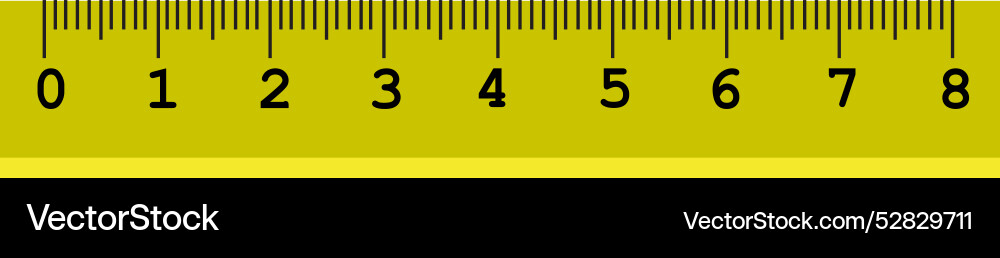 Plastic ruler icon color school measure supply Vector Image