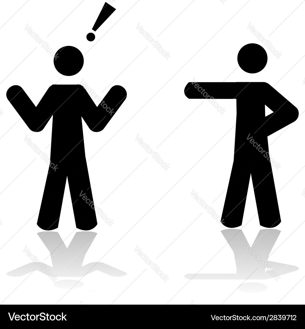Stick Man Pointing Vector Images (over 2,400)