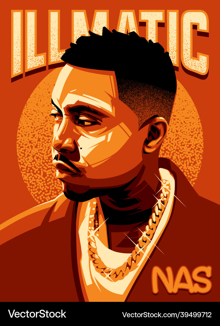 Illmatic nas Royalty Free Vector Image - VectorStock