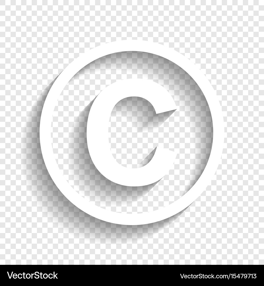 Copyright Symbol Vector