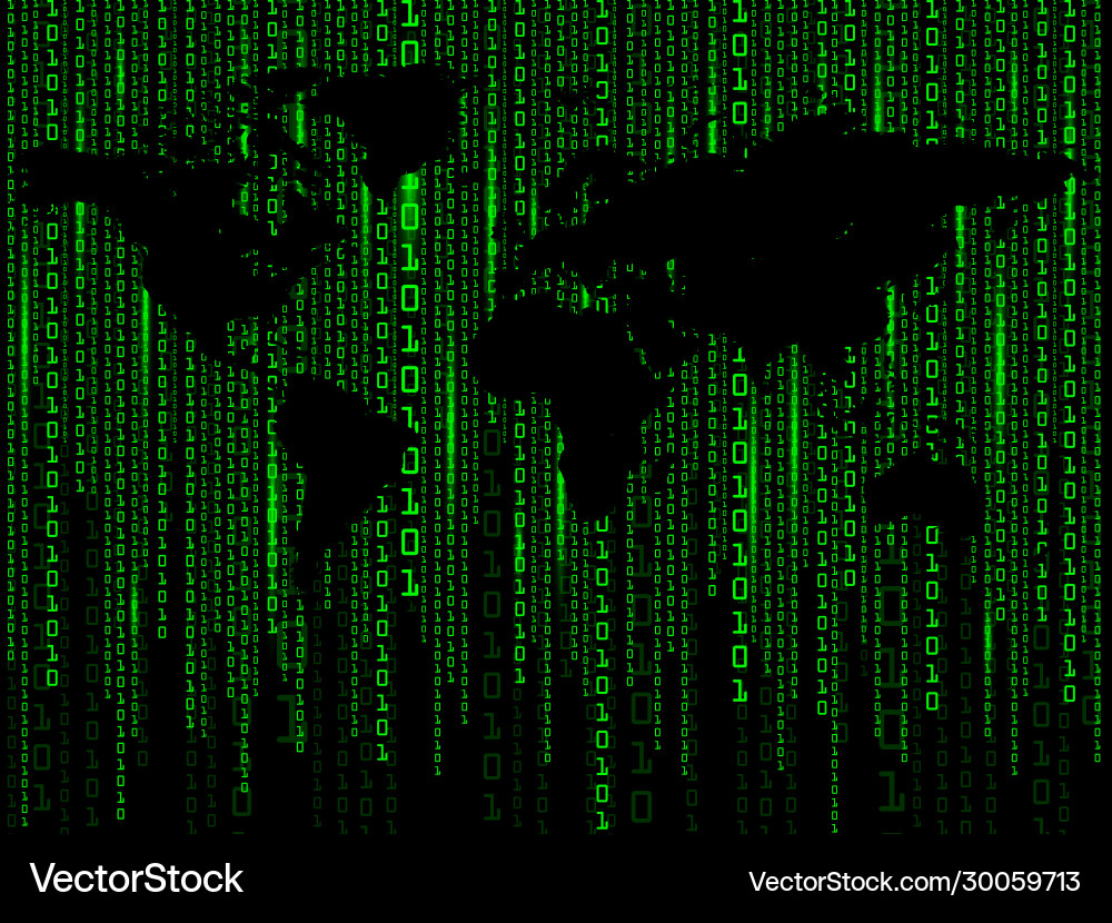 Gray map world with countries borders Royalty Free Vector