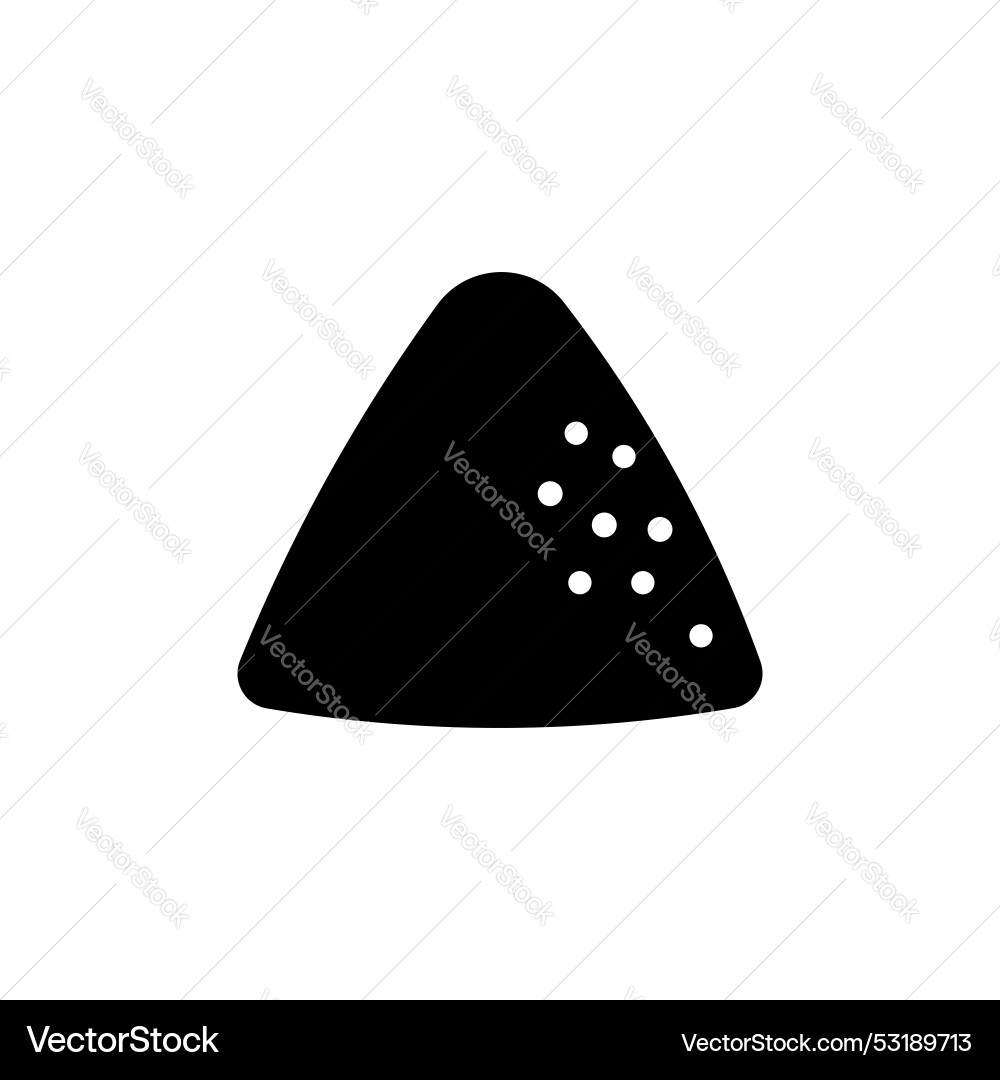 Mound icon isolated on white background Royalty Free Vector
