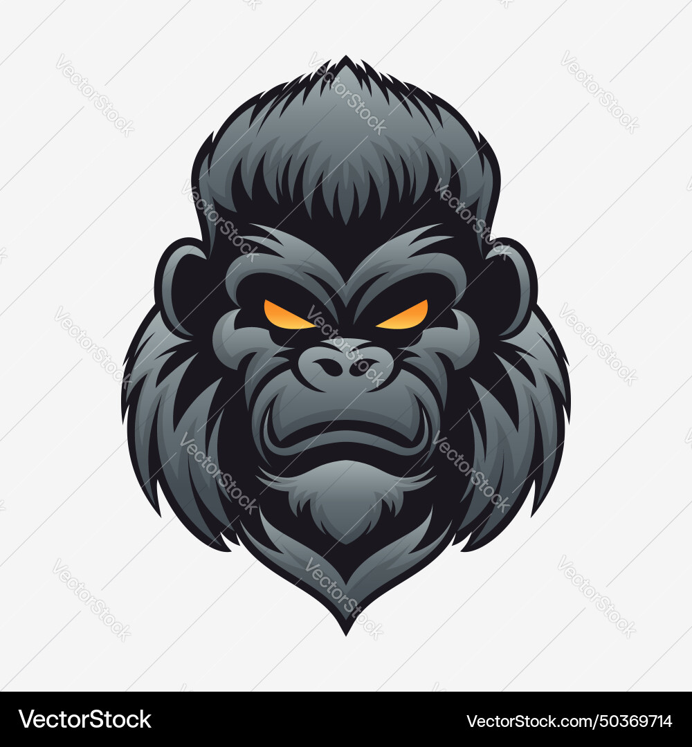 Angry Gorilla Vector 9+ Thousand Angry Gorilla Logo Royalty Free