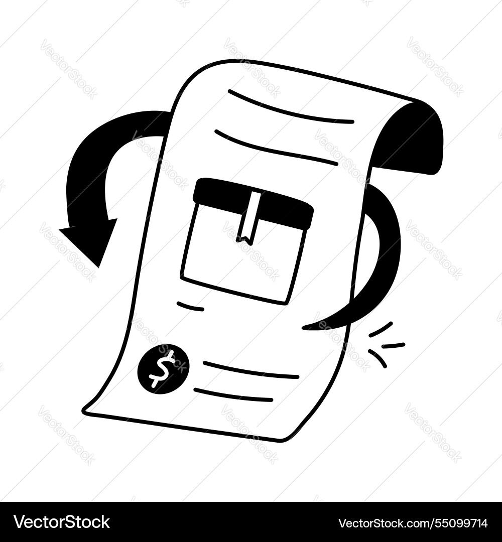 Return policy Royalty Free Vector Image - VectorStock