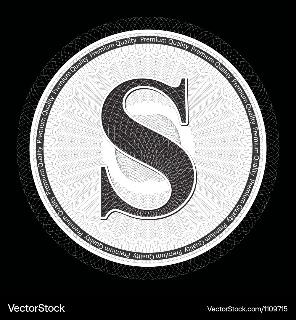 Security seal Royalty Free Vector Image - VectorStock