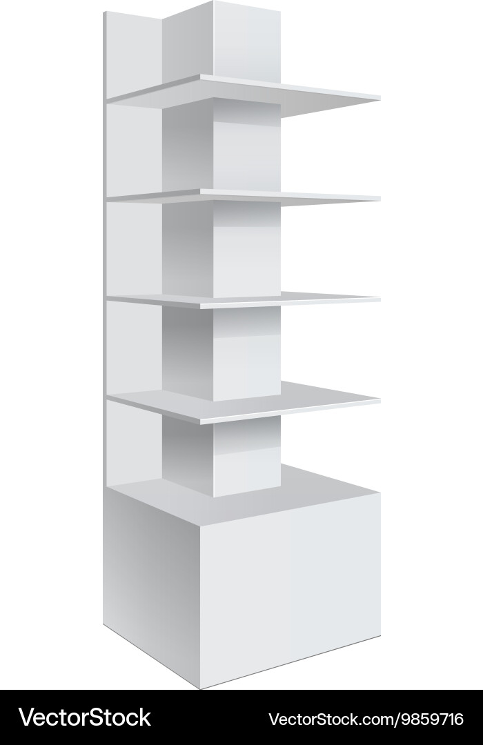 Retail trade stand banner Royalty Free Vector Image