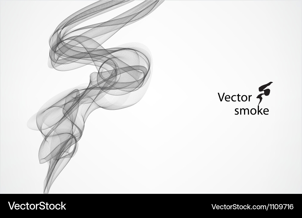 Smoke background Royalty Free Vector Image - VectorStock