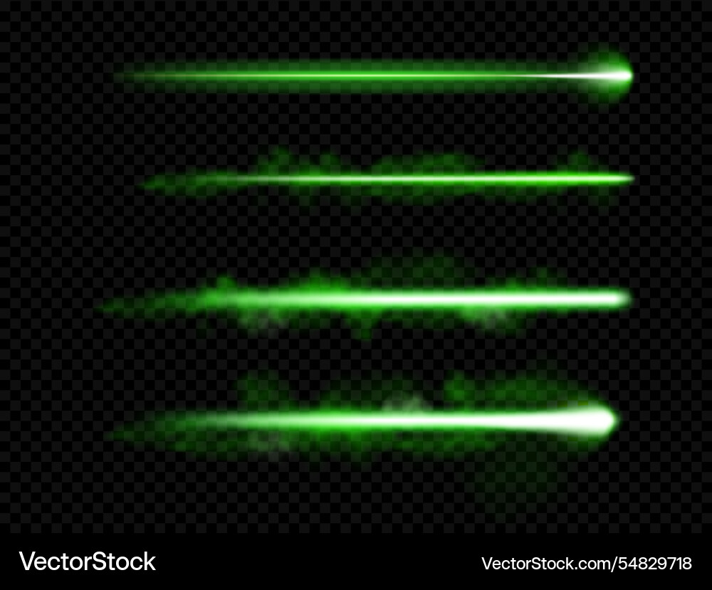 Realistic laser effect engraving or shooting Vector Image