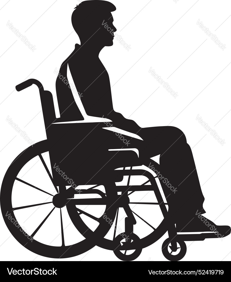 Empowering access disabled emblem design Vector Image