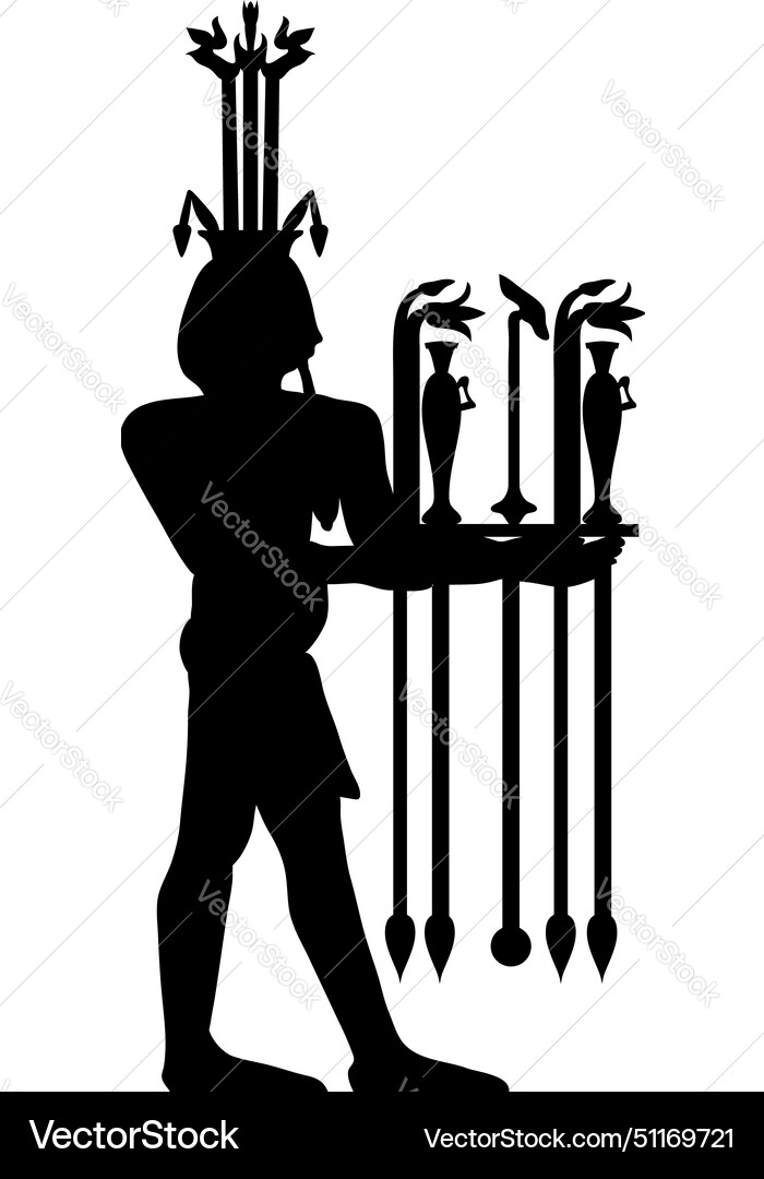 Egyptian hieroglyph Royalty Free Vector Image - VectorStock
